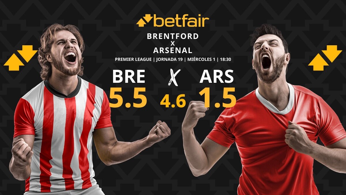 Brentford vs. Arsenal: horario, TV, pronósticos, estadísticas y ...