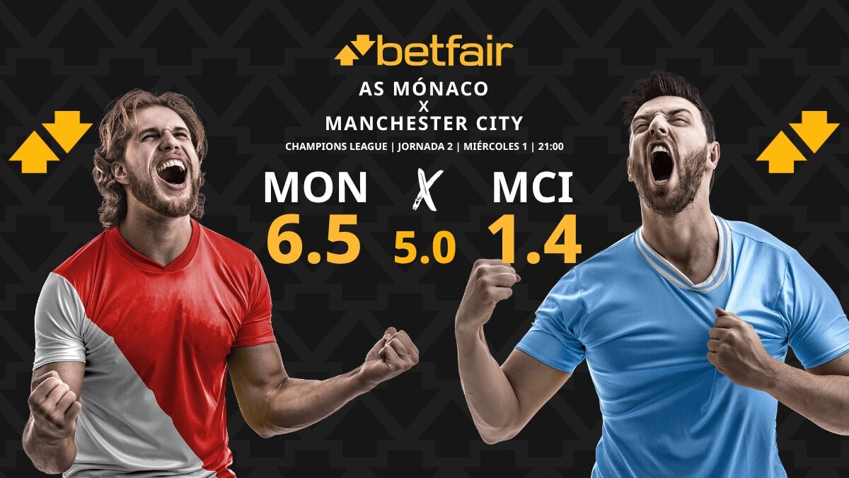 AS Mónaco vs. Manchester City: horario, dónde ver, pronósticos y ...