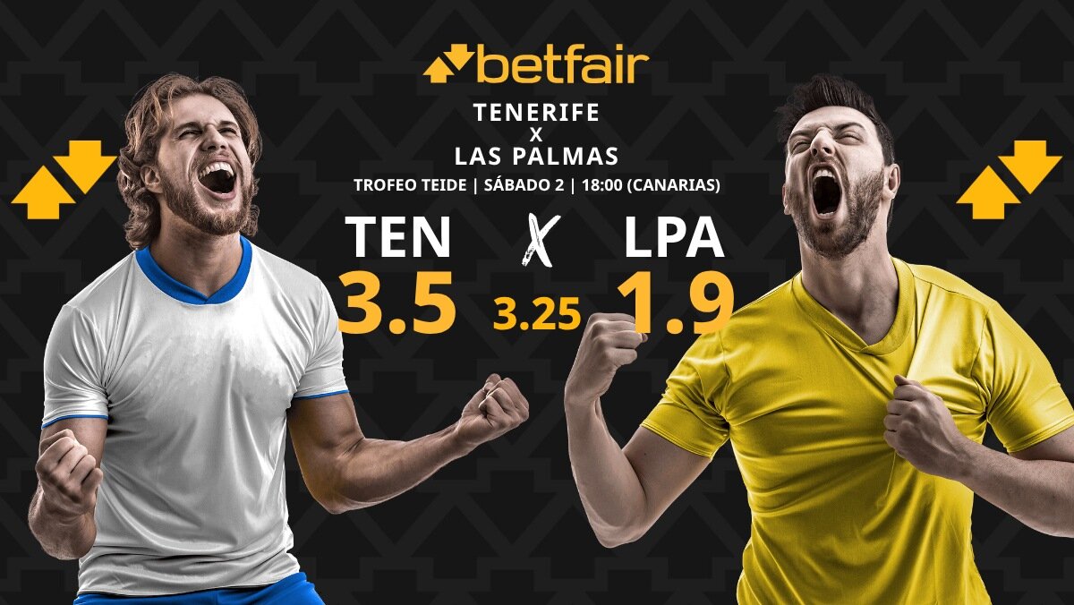 CD Tenerife vs. UD Las Palmas: horario, dónde ver y pronósticos