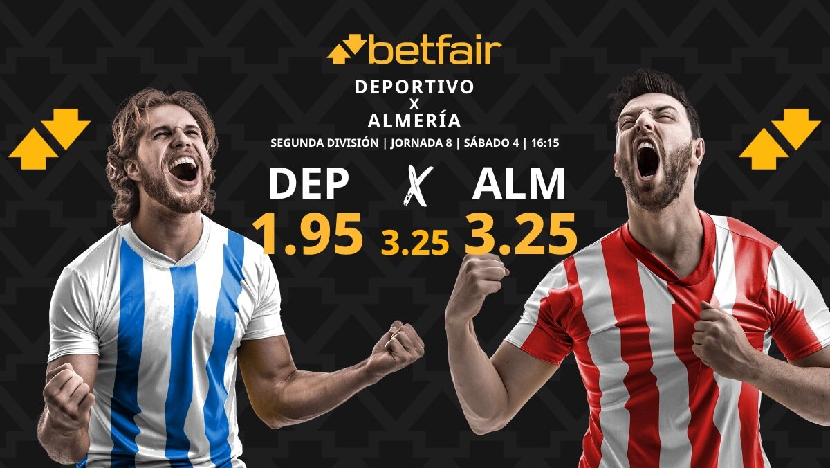 Deportivo de La Coruña vs. UD Almería: horario, dónde ver, pronósticos ...