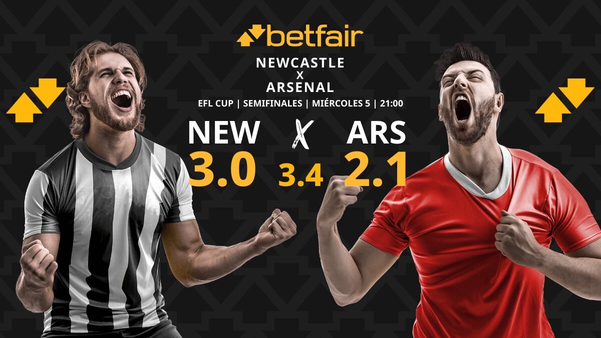 Newcastle United vs. Arsenal FC: horario, dónde ver, estadísticas y ...