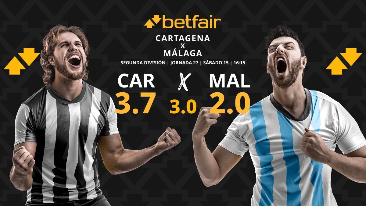FC Cartagena vs. Málaga CF: horario, TV, pronósticos y clasificación