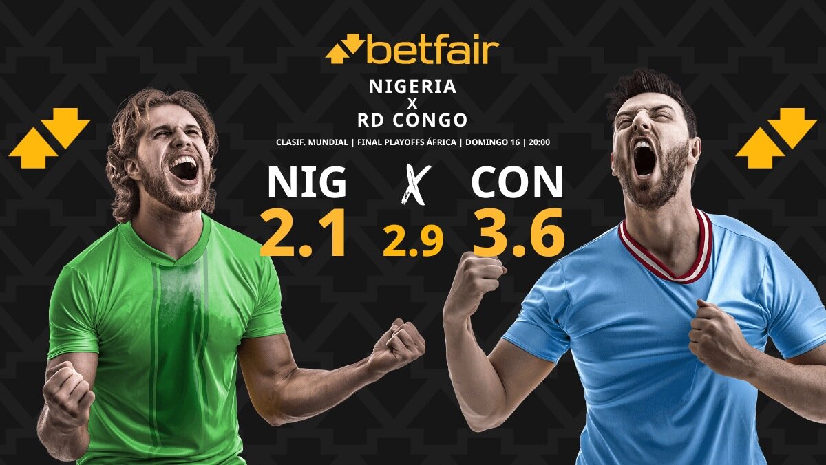 Nigeria vs. República Democrática del Congo: horario, dónde ver ...