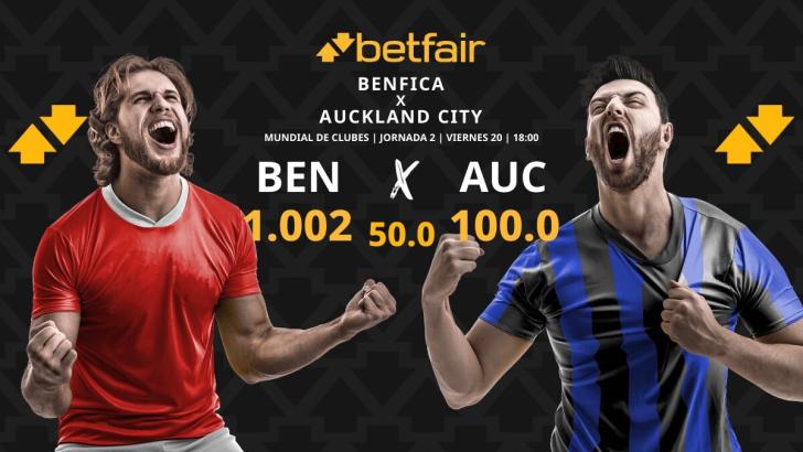 SL Benfica vs. Auckland City: horario, dónde ver, pronósticos y ...