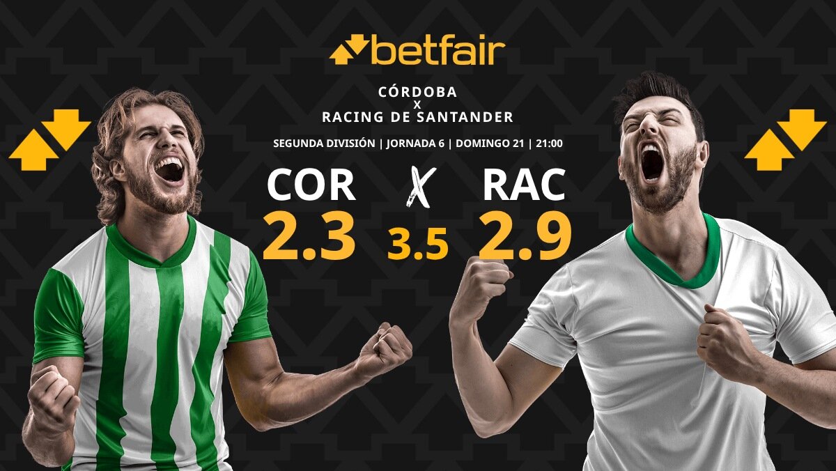 Córdoba CF vs. Racing de Santander: horario, dónde ver, pronósticos y ...