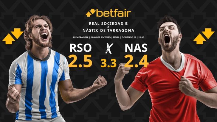 Real Sociedad B vs. Nàstic de Tarragona: horario, dónde ver ...
