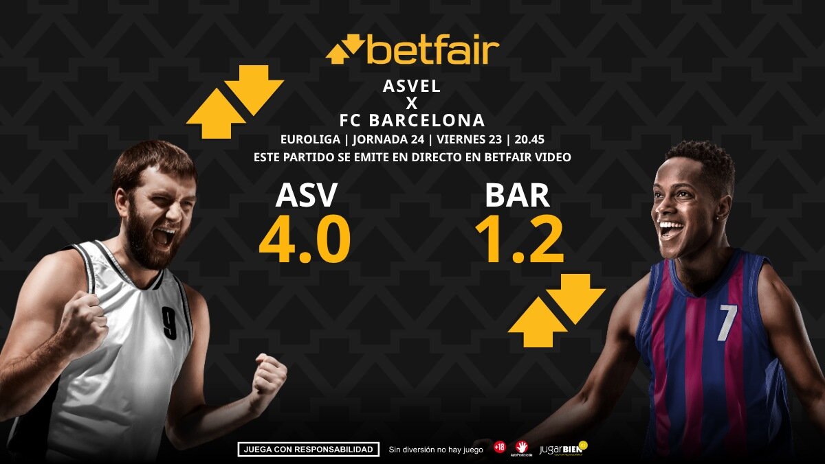 ASVEL Villeurbanne vs. FC Barcelona: horario, dónde ver, pronósticos y ...