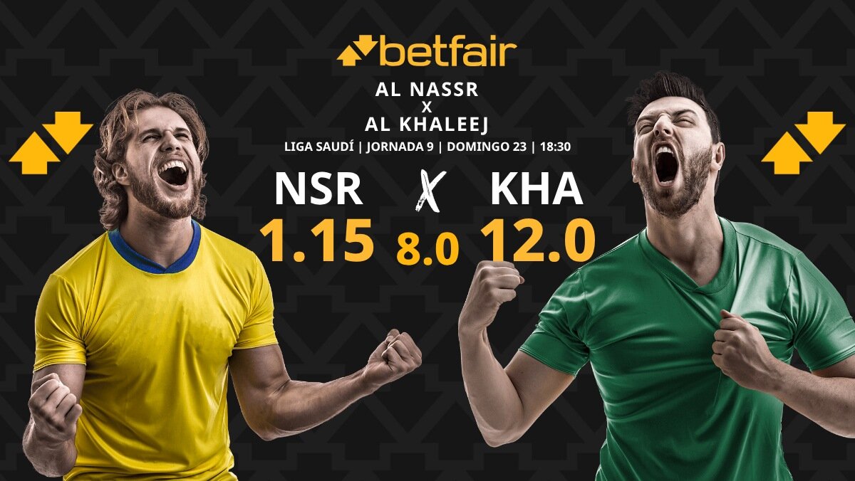 Al Nassr vs. Al Khaleej: horario, dónde ver, pronósticos y clasificación