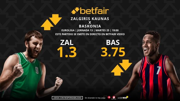 Zalgiris Kaunas vs. Baskonia: horario, dónde ver, pronósticos y ...