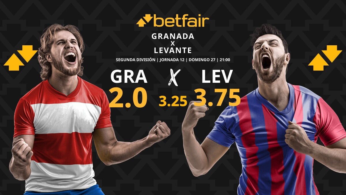 Granada CF vs. Levante UD: horario, dónde ver, pronósticos y clasificación