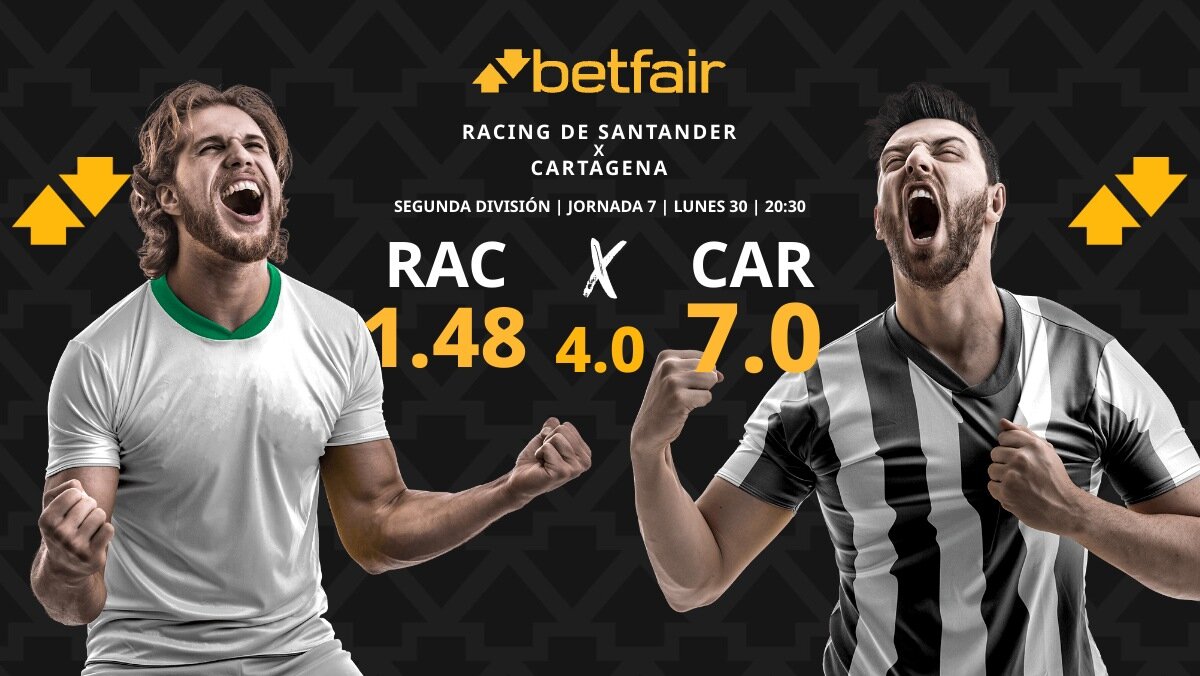 Racing de Santander vs. FC Cartagena: horario, dónde ver, pronósticos y ...