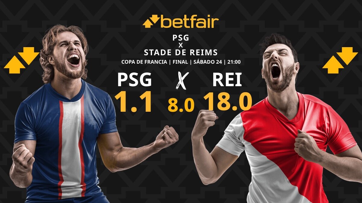 PSG vs. Stade de Reims: horario, dónde ver, pronósticos y cuadro