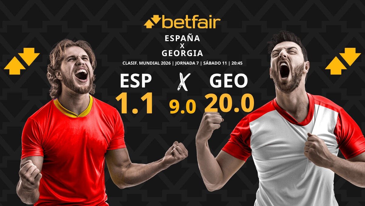 España vs. Georgia: horario, dónde ver, pronósticos y clasificación
